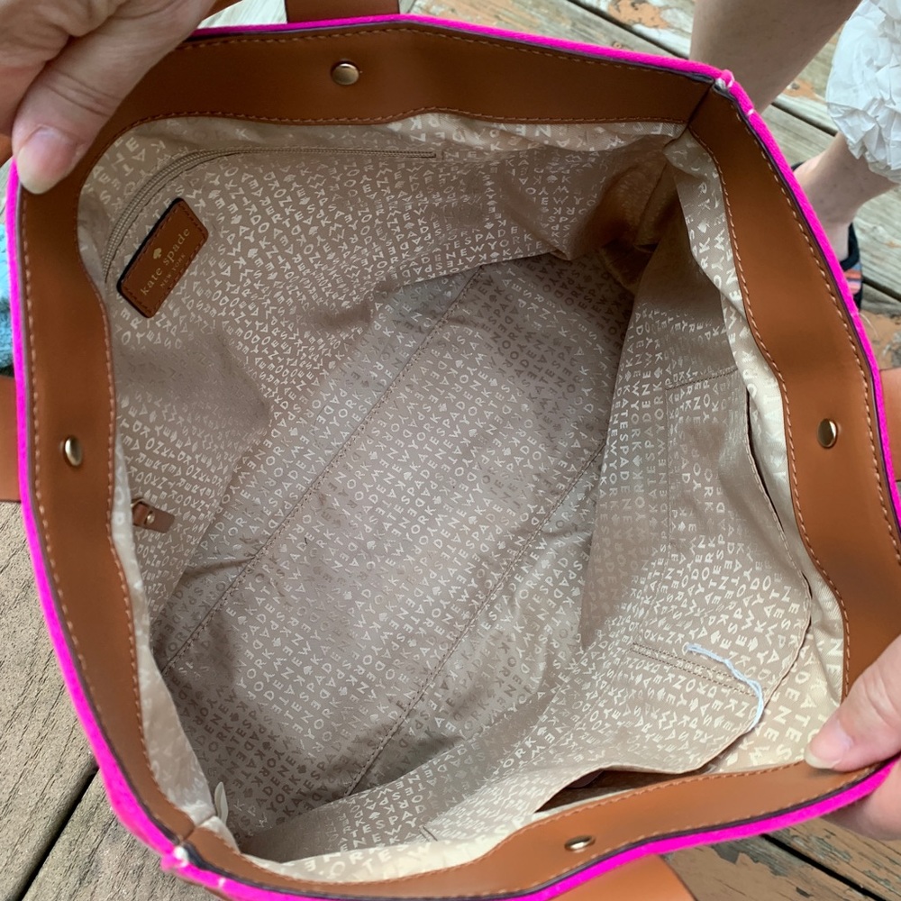 Kate Spade Oak Island Stripe Tote - Gem